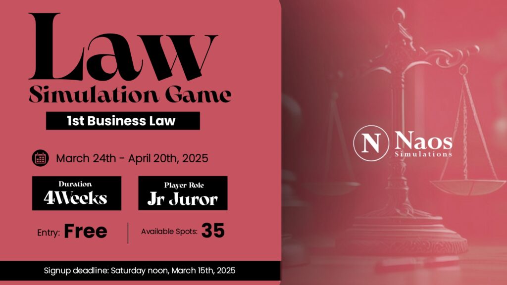 Law Simulation Game: Business Law! - Law Simulation Game