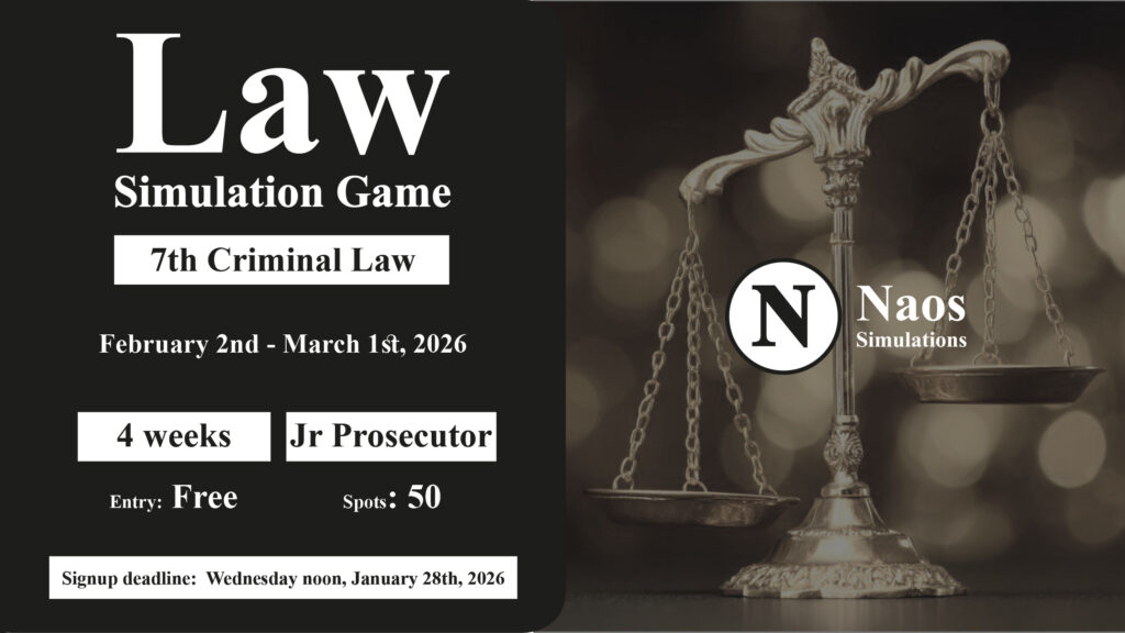 Law Simulation Game: 7th Criminal Law - Law Simulation Game